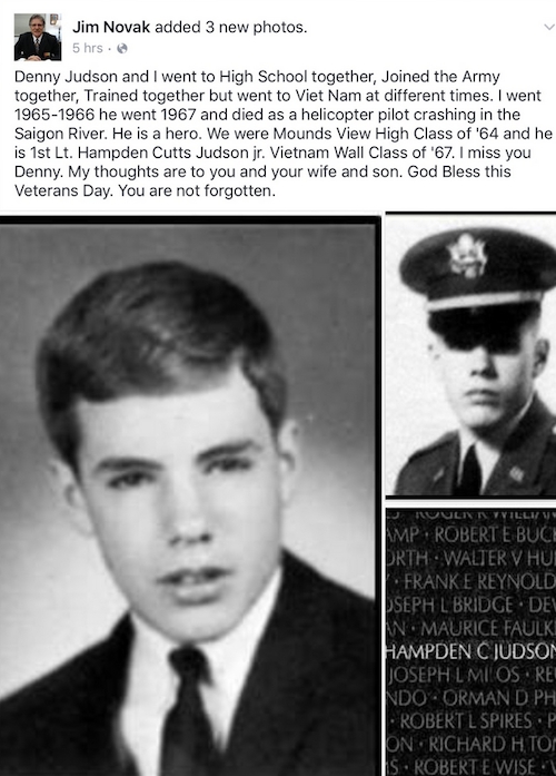 Hampden Cutts Judson, Jr (Deceased), Arden Hills, MN Minnesota